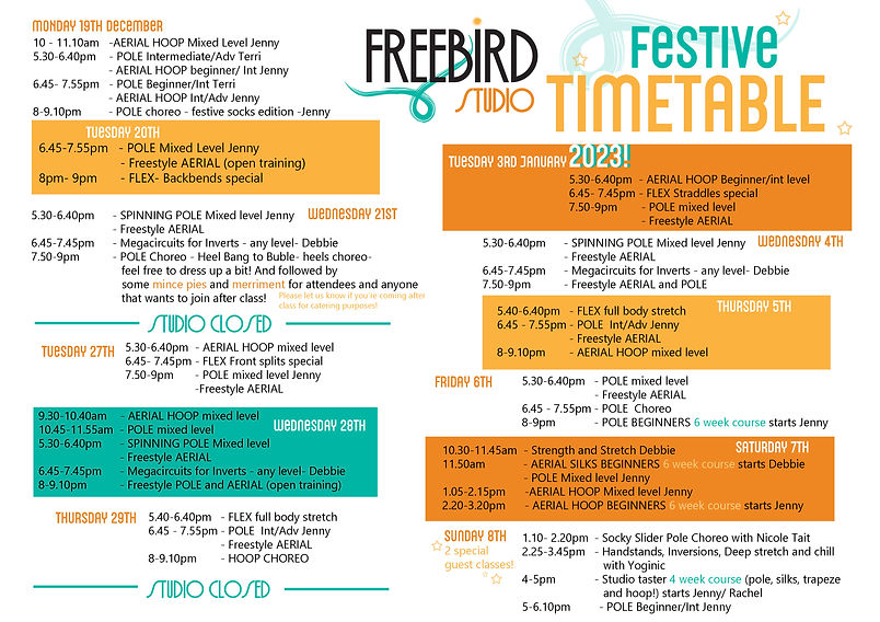 Home | Freebird Studio - Aerial arts, Pole and Fitness studio - Dundee, Scotland